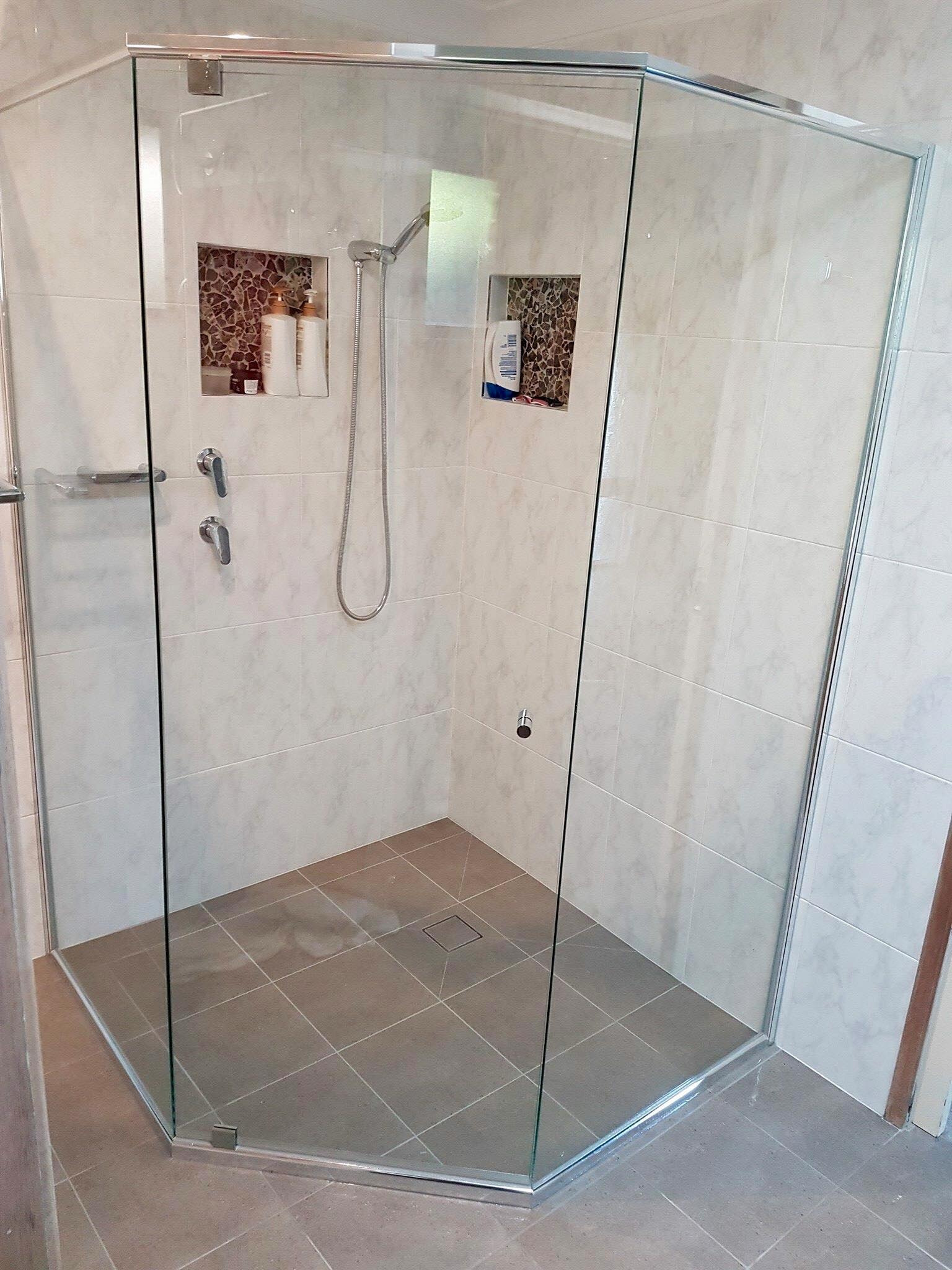 Semi Frameless Shower Screens – Key Showers